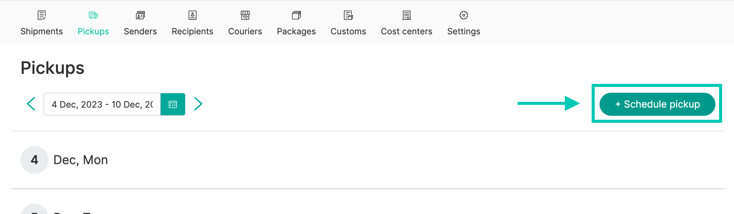 How to Schedule a Pickup with Machool